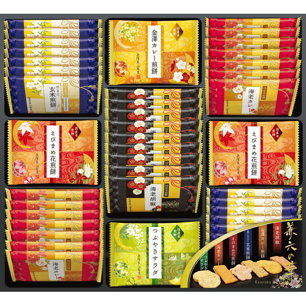 【楽天市場】金澤兼六製菓 兼六の華 KRN-30R せんべい 米菓 あられ おかき お菓子 スイーツ 菓子折り ギフト プレゼント お祝い 贈り物 贈答用 内祝い お返し お礼 挨拶 手土産 ...