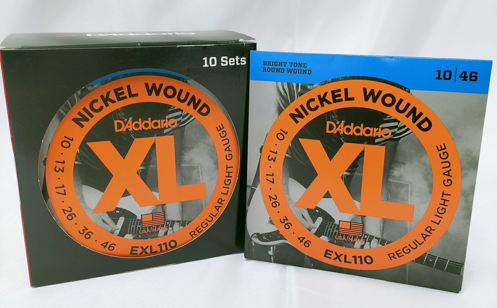 【楽天市場】エレキギター 弦 ダダリオ ( Daddario ギター弦) EXL110 Regular Light Gauge (レギュラー ...