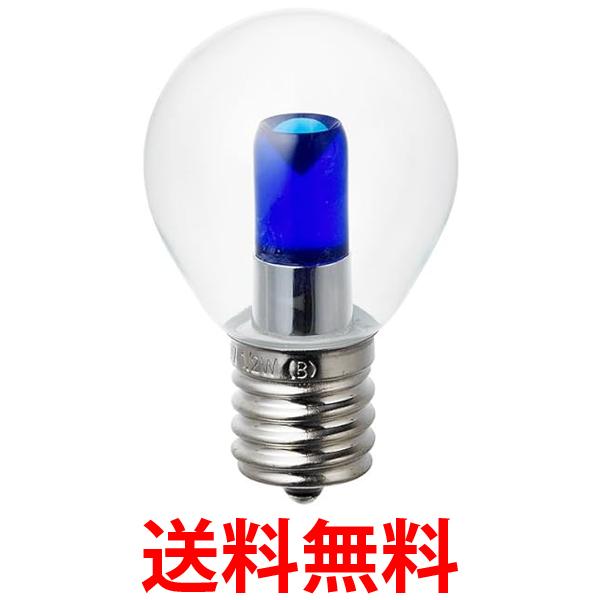 【楽天市場】エルパ LED電球S形 LED電球 照明 E17 青 LDA1CB-G-E17-G458 送料無料 【SG72159】：THINK ...