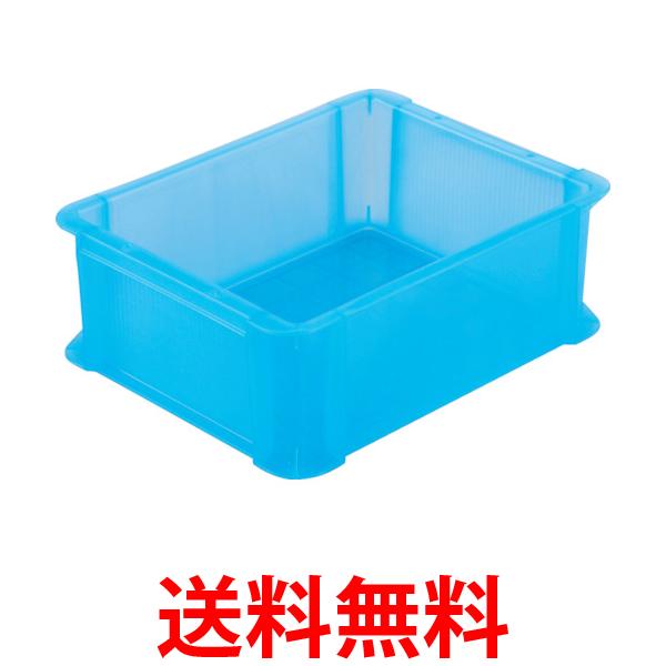 【楽天市場】TRUSCO(トラスコ) スケルトンカラーコンテナ スケルコン 9L 透明ブルー TSK-910B 送料無料 【SG91726】：THINK RICH STORE