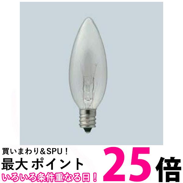 【楽天市場】エルパ シャンデリア 電球 照明 おしゃれ E12 110V 25W クリア G-72H C 送料無料 【SG97284】：THINK RICH STORE