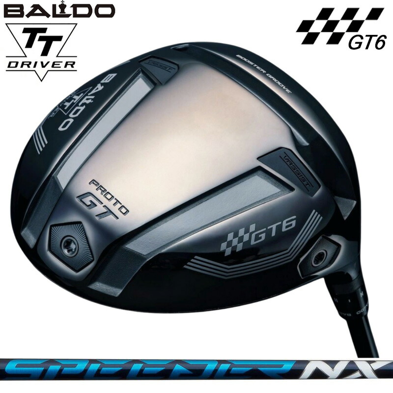 【楽天市場】バルド 2025 TT ドライバー GT6 SHALLOW プロト 可変式 Fujikura SPEEDER NX 装着 フジクラ スピーダー ブルー 【カスタム】【新品 ...