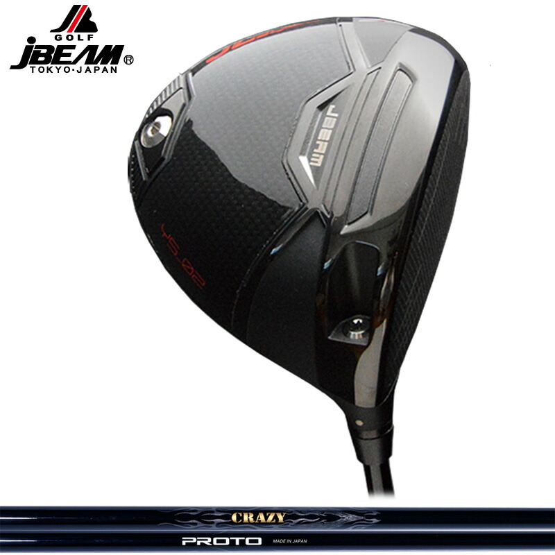 【楽天市場】JBEAM 2025 JL BLACK ドライバー クレイジー PROTO 装着 CRAZY プロト ワンフレックス 【カスタム】【新品】 Jビーム ジェイ エル ブラック ジェー ...