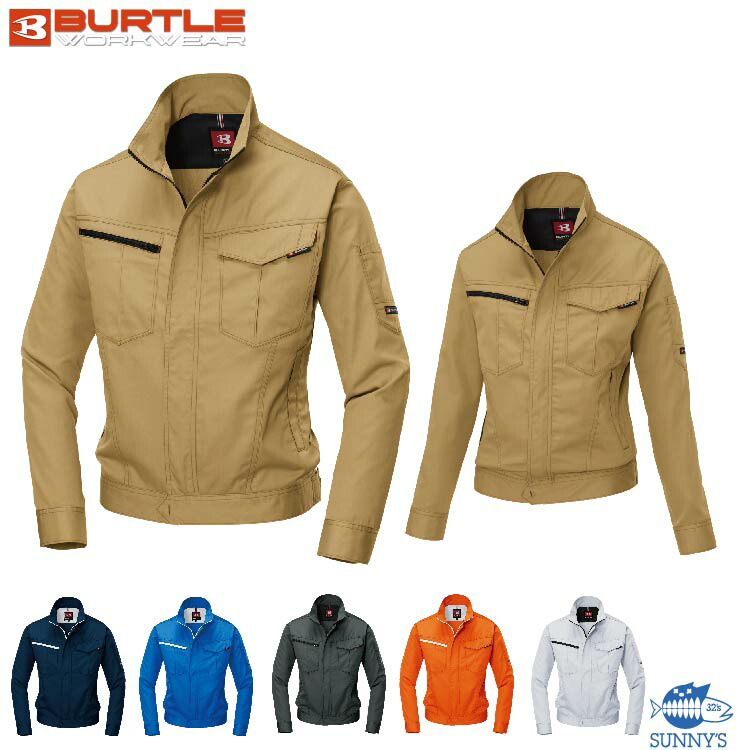 【楽天市場】BURTLE(バートル) 6081 ジャケット SS-LL 春夏 製品制電JIS T8118適合品 TCライトチノ 男女兼用 作業着 作業服：空調服 バートルの32s サニーズ