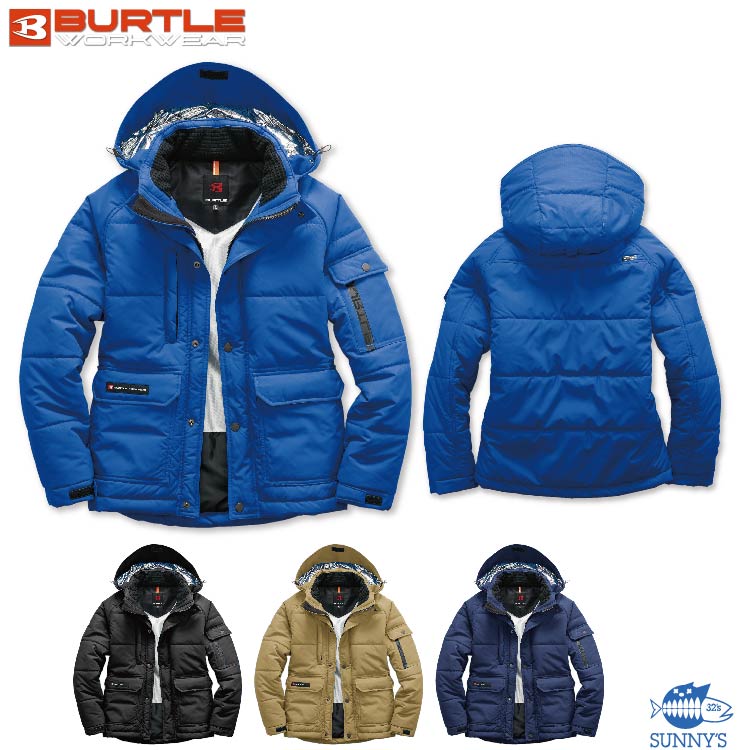 【楽天市場】BURTLE(バートル) 7510 防寒ジャケット SS-LL 秋冬 全天候型保温素材 防風 スタイリッシュ 男女兼用 作業着 作業服：空調服 バートルの32s サニーズ