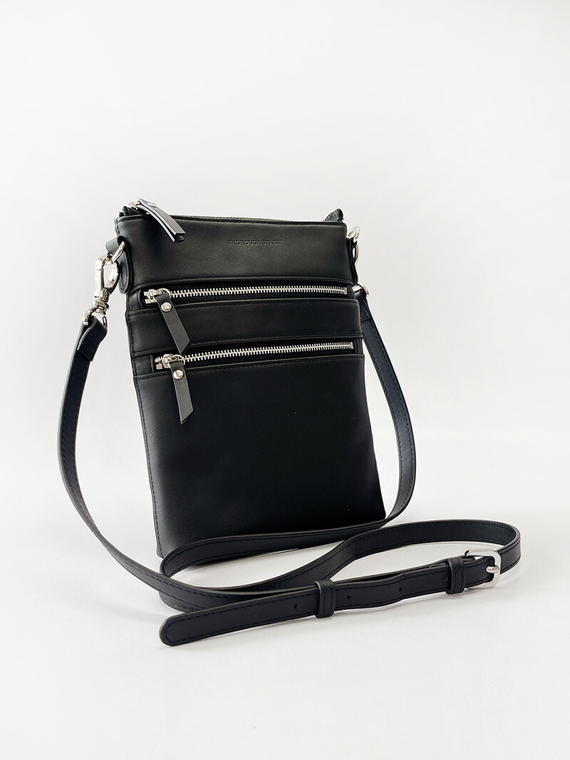 【楽天市場】THOROUGHBRACE 3ファスナーショルダー 本革 牛革 レザーバッグ 日本製 ショルダー：THOROUGH BRACE 楽天市場店