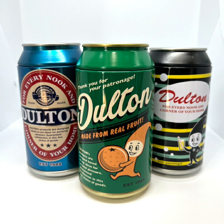 【楽天市場】【3種セット】DULTON can case ダルトン缶ケース インテリア 小物入れ ディスプレイ ペン立て アメリカン雑貨 へそくり：スリーツリー