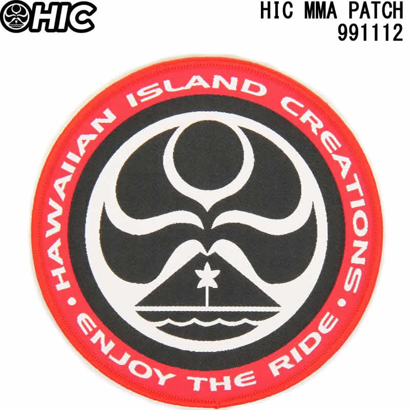 【楽天市場】HIC エイチアイシー ワッペン HIC MMA PATCH RED HAWAIIAN ISLAND CREATIONS ...