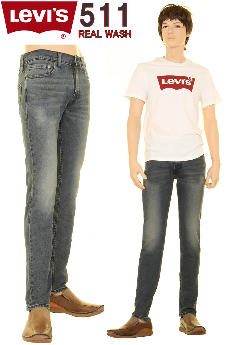 【楽天市場】Levi's 511 2-WAY COMFORT STRETCH 04511-4650 REAL WASH SLIM FIT ...