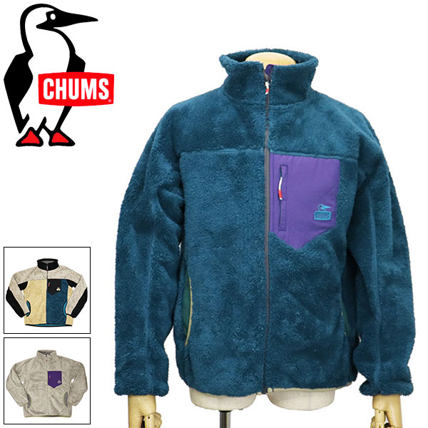 【楽天市場】正規取扱店 CHUMS (チャムス) CH04-1386 Bonding Fleece Jacket ボンディングフリース ...