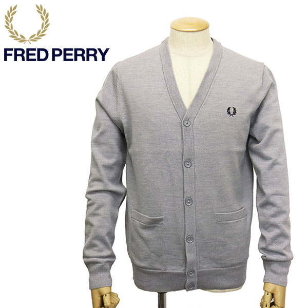 【楽天市場】正規取扱店 FRED PERRY (フレッドペリー) K9551 Classic Cardigan クラシックカーディガン 420 ...