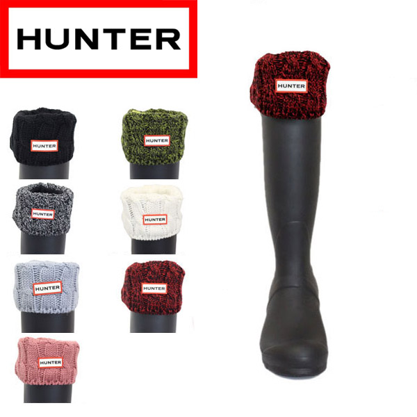 【楽天市場】正規取扱店 HUNTER (ハンター) Original 6 Stitch Cable Boot Sock (オリジナル 6 ...