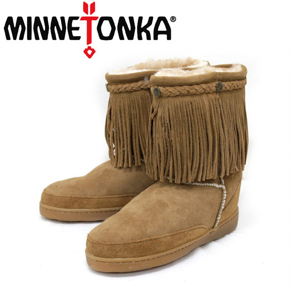 MINNETONKA(ミネトンカ) SHEEPSKIN FRINGE CLASSIC PUG BOOTS・355X    レディース 女性 誕生日プレゼント ギフト 正規品 新品 楽天市場】ミネトンカ/MINNETONKA シープスキンアンクルブーツ