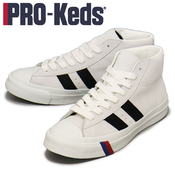 【楽天市場】正規取扱店 PRO-Keds (プロケッズ) PN1121 ROYAL PLUS SUEDE HI スニーカー WHITE PK008：THREE WOOD 楽天市場店