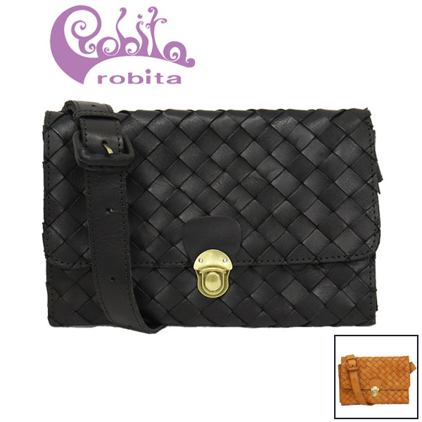 【楽天市場】【Fashion THE SALE】 正規取扱店 robita (ロビタ) AN-257 カウレザー ショルダーバッグ 差込錠付き 全2色 RBT065：THREE WOOD 楽天市場店