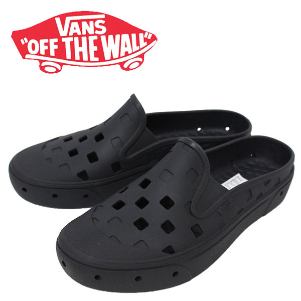 【楽天市場】正規取扱店 VANS (ヴァンズ バンズ) VN0005V8BLK Slip-On Mule Trk スリッポン スニーカー ...