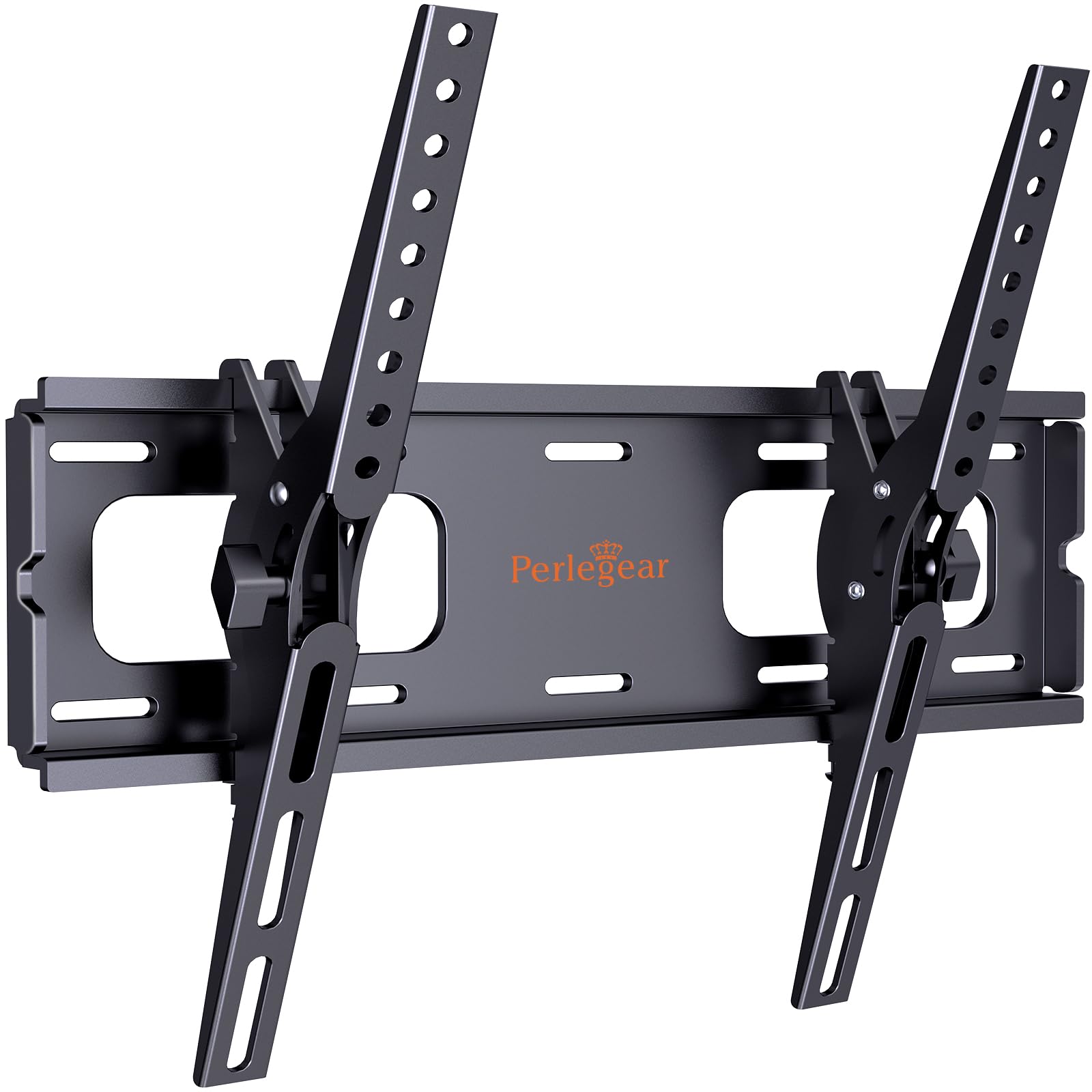 【楽天市場】PERLEGEAR テレビ壁掛け金具 26~55インチ対応 薄型 ティルト式 耐荷重60kg tv壁掛け金具 かべかけ金具 上向き ...
