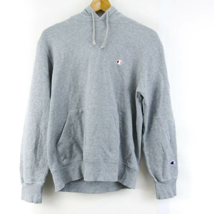 【楽天市場】チャンピオン パーカー トップス プルオーバー スウェット スポーツウエア レディース Lサイズ グレー Champion 【中古 ...