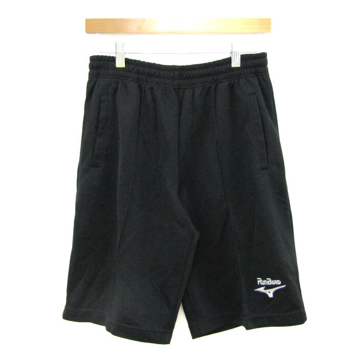 【楽天市場】ミズノ ショートパンツ ボトムス ハーフパンツ ランバード スポーツウエア メンズ Mサイズ ブラック Mizuno 【中古 ...