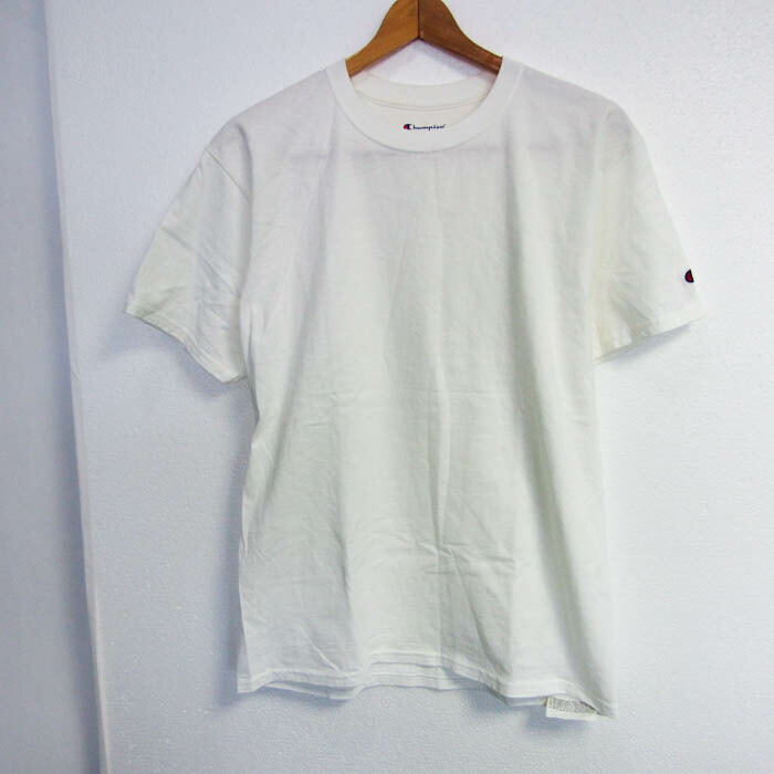 【楽天市場】チャンピオン 半袖Tシャツ クルーネック スポーツウエア トップス メンズ Mサイズ ホワイト系 Champion 【中古 ...