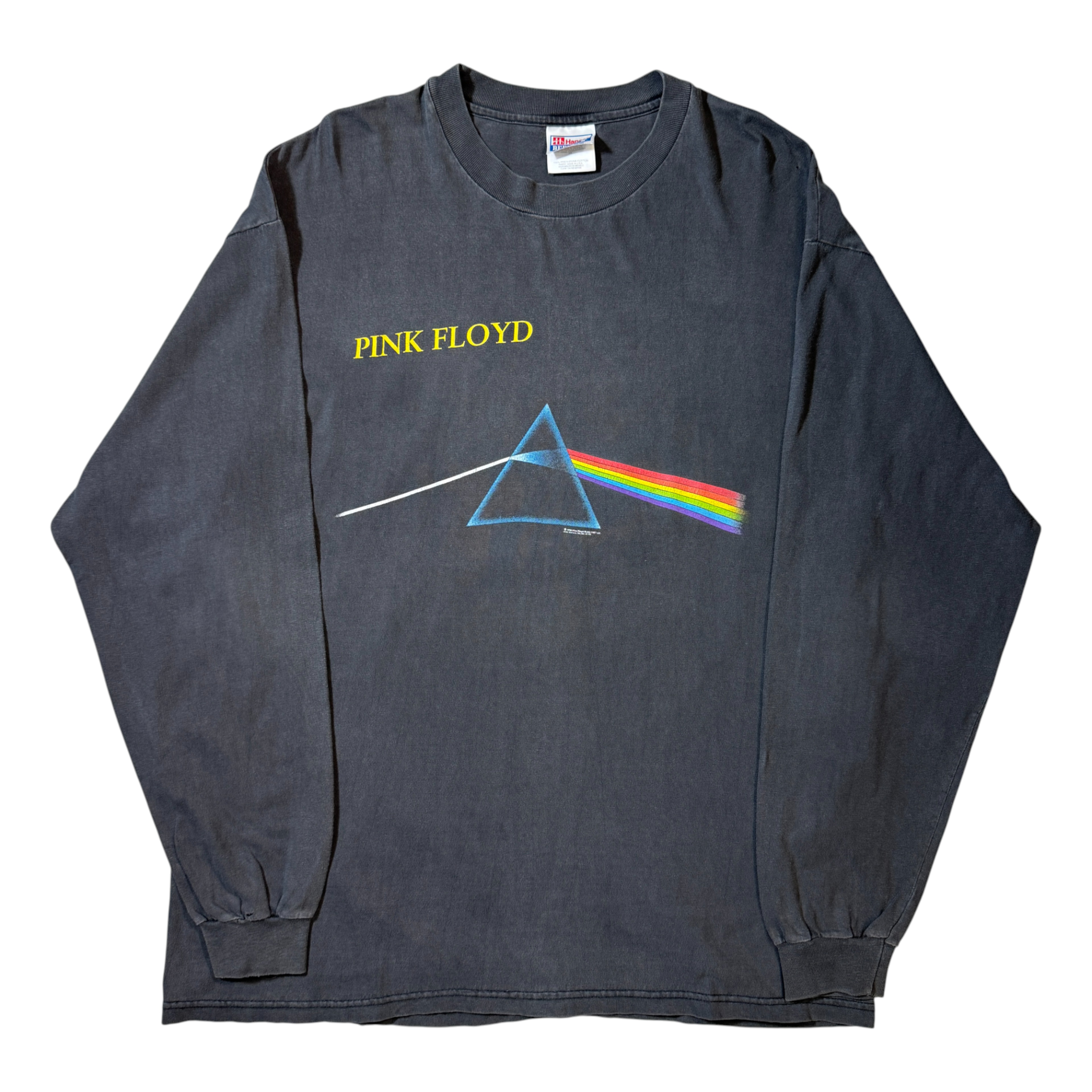 【楽天市場】PINK FLOYD "DARK SIDE OF THE MOON" LS HANES X-LARGE 1822【海外買付 ...