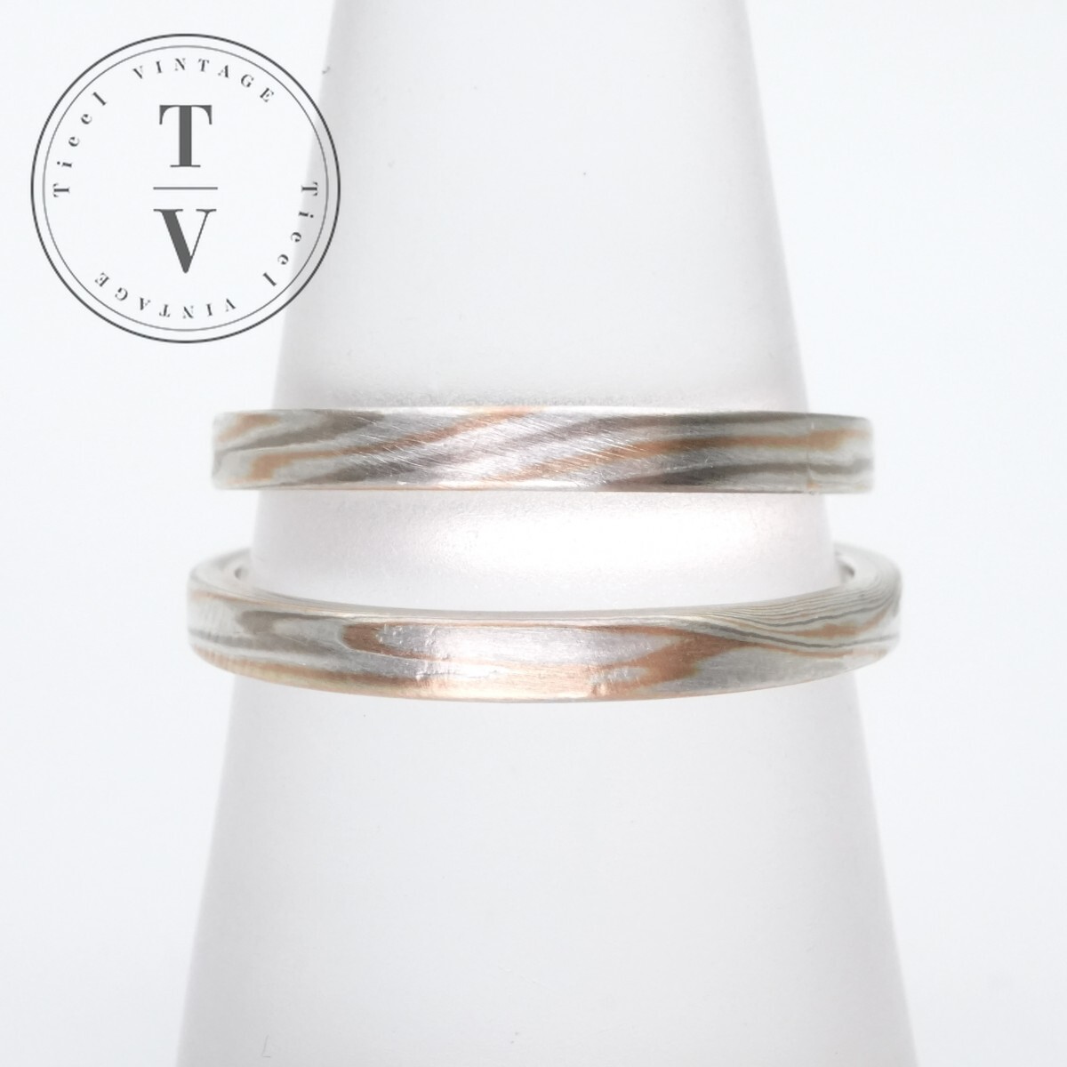 【楽天市場】モクメガネヤ/杢目金屋 MOKUMEGANEYA 杢目金 リング 指輪 SV/k18 シルバー 結婚指輪 マリッジ ペアリング：Tieel 楽天市場店