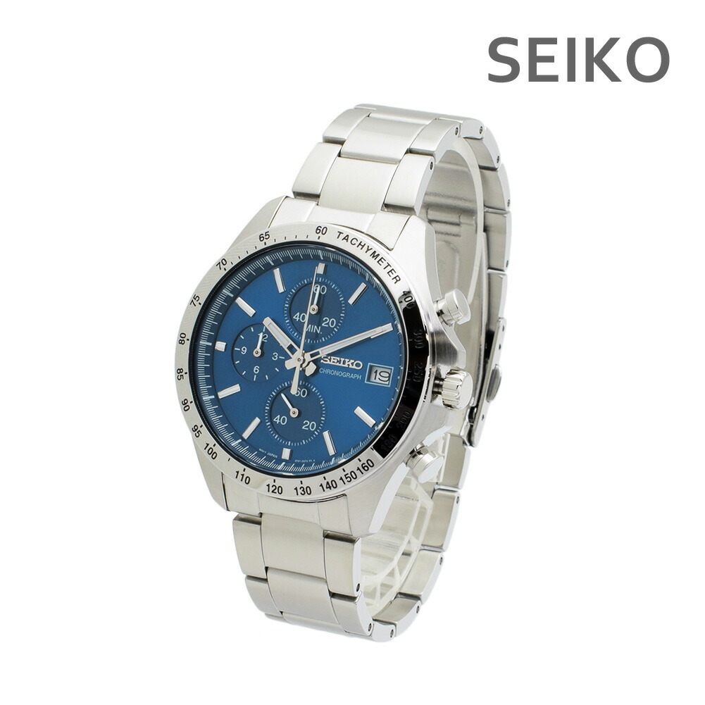【楽天市場】【国内正規品】SEIKO セイコー SBTR023 ブルー/シルバー SPIRIT スピリット セイコーセレクション 腕時計 ...
