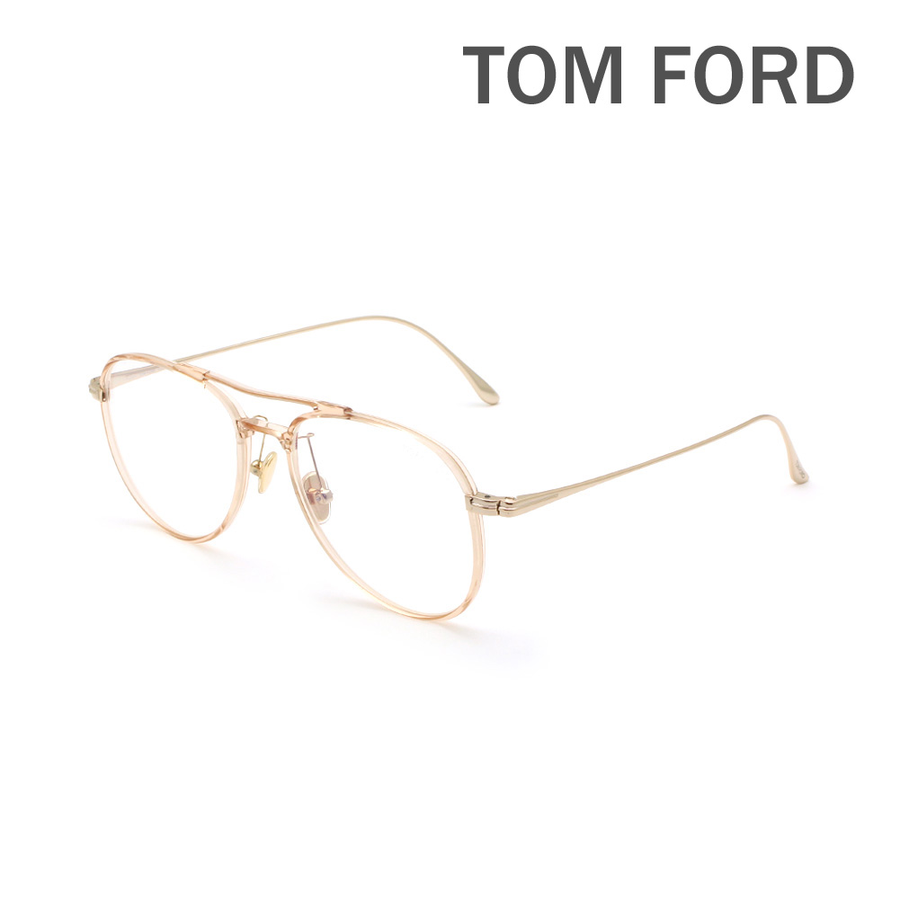 【楽天市場】トムフォード メガネ 伊達眼鏡 フレーム FT5666-B/V-074 52 TOM FORD メンズ 正規品 ノーズパッド ...