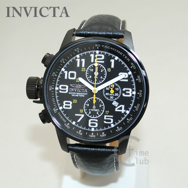 【楽天市場】インビクタ 腕時計 INVICTA 時計 3332 Force フォース ブラック レザー/ブラック メンズ インヴィクタ 【送料 ...