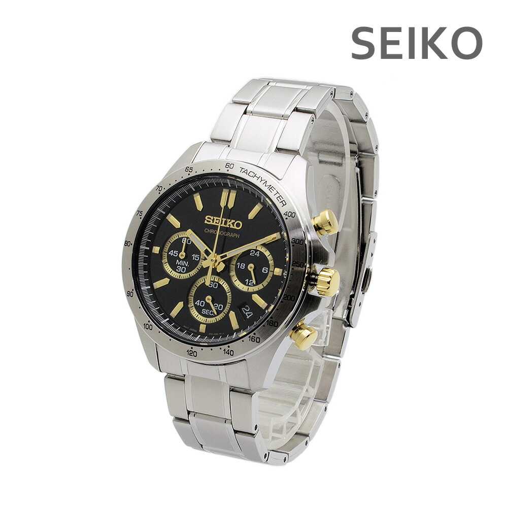 【楽天市場】【国内正規品】SEIKO セイコー SBTR015 ブラック/シルバー SPIRIT スピリット セイコーセレクション 腕時計 ...