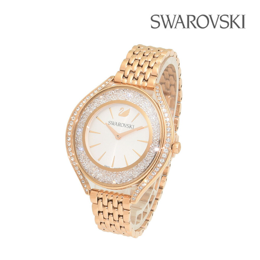 【楽天市場】スワロフスキー 腕時計 レディース 5519459 Crystalline aura ローズゴールド ブレス SWAROVSKI ...