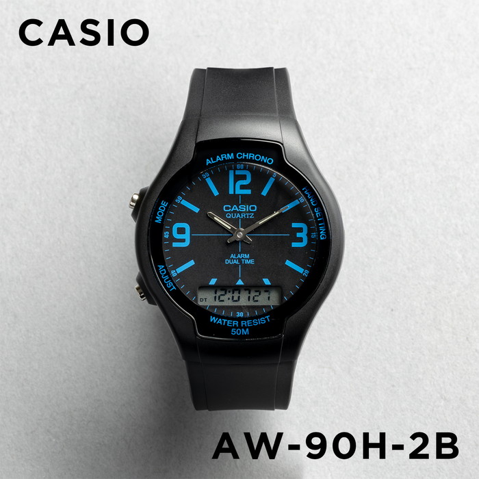 【楽天市場】【並行輸入品】【10年保証】【日本未発売】CASIO STANDARD カシオ スタンダード AW-90H-2B 腕時計 時計 ...