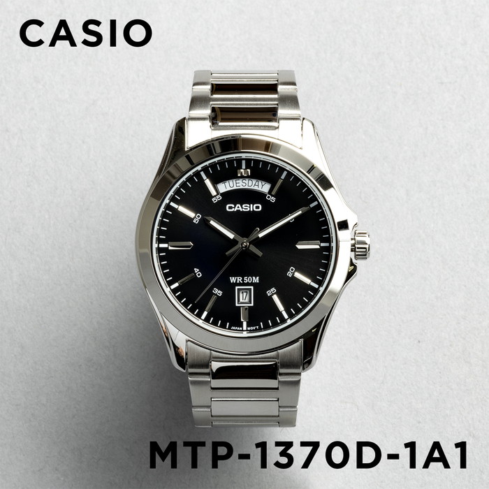 【楽天市場】【並行輸入品】【10年保証】【日本未発売】CASIO STANDARD カシオ スタンダード MTP-1370D-1A1 腕時計 ...