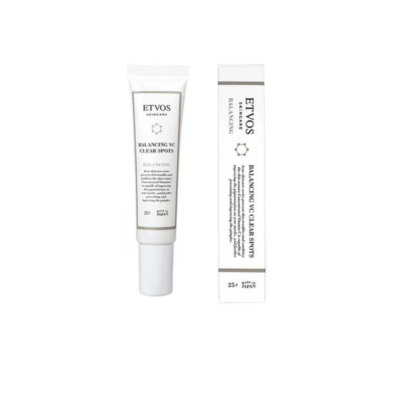 【楽天市場】ETVOS エトヴォス バランシングVCクリアスポッツ 25g 【国内正規品】 テカリ 皮脂 肌荒れ予防 美容液 アゼライン酸 グリシルグリシン ヒト型セラミド：Times Store