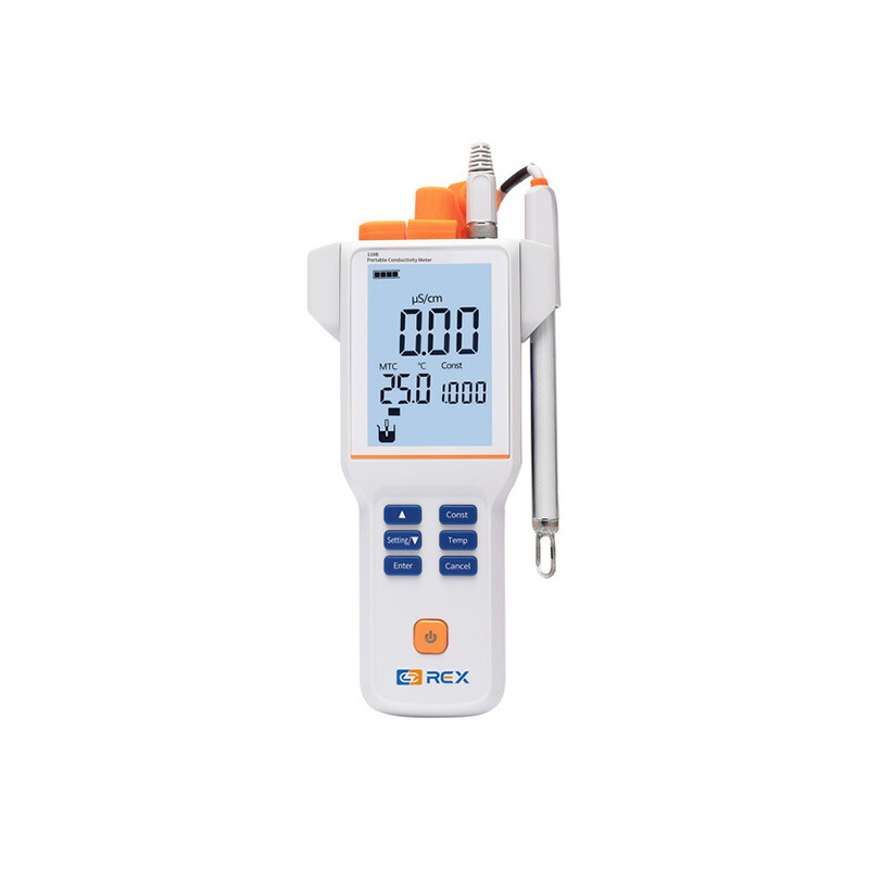 【楽天市場】ポータブル型導電率計 EC110B【REX（正規輸入品）】（旧：DDB-303A）：タイムテクノロジー楽天市場店