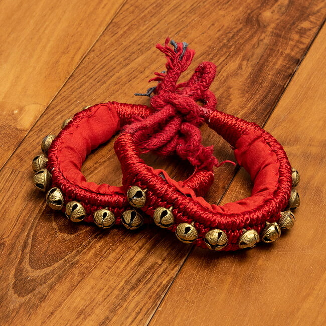 【楽天市場】パッド付きグングル 1列 / グングルベルト インド 打楽器 民族楽器 銅鑼とベル ドラ インド楽器 エスニック楽器 ヒーリング ...