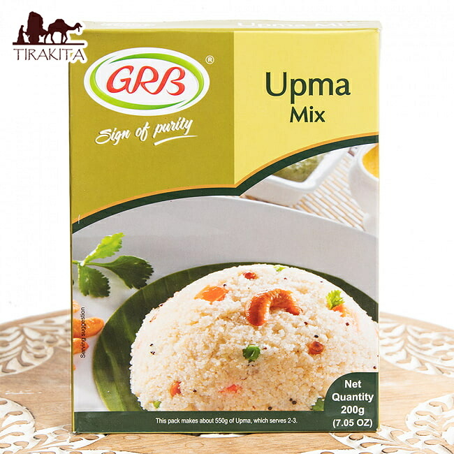 【楽天市場】南インドの軽食 ウプマの素 200g Upma Mix【GRB】 / ティファン イドゥリ ドーサ サンバル チャトニ 食品 食材 ...