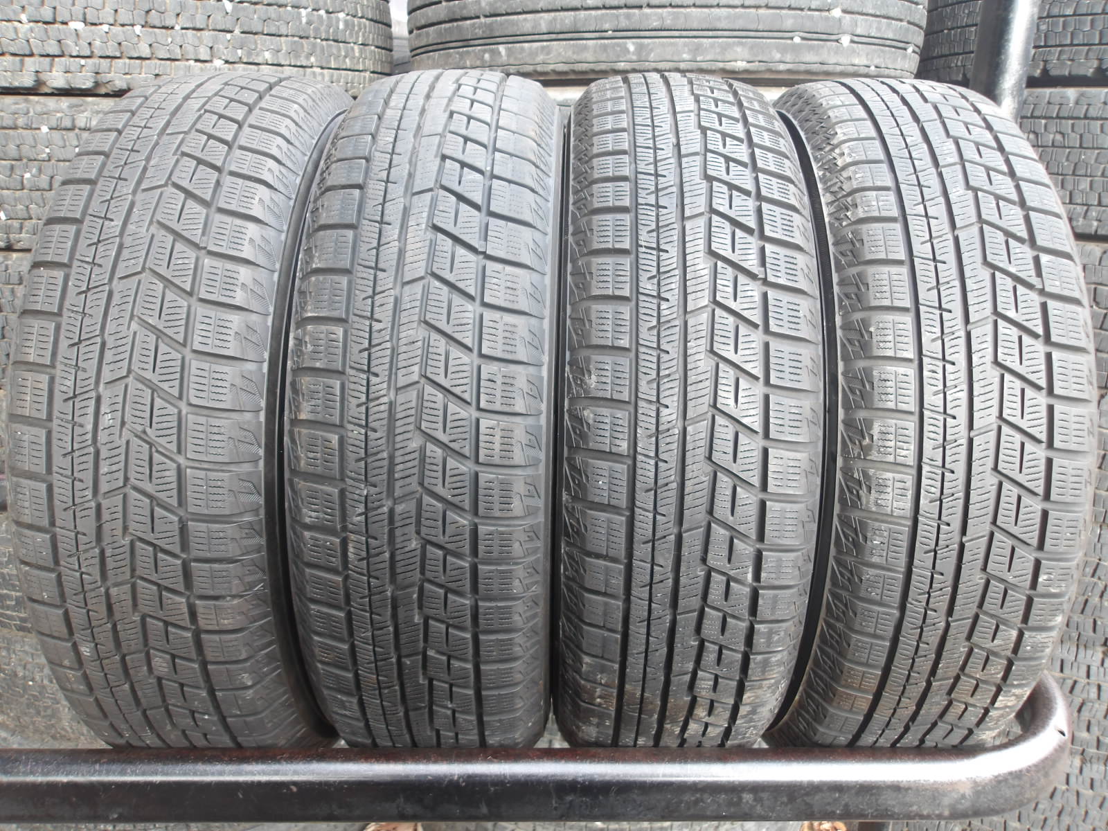 【楽天市場】Y677-14 【中古】{送料無料} 155/70R13 冬4本セット スタッドレス 75Q 155/70-13 155-70 ...