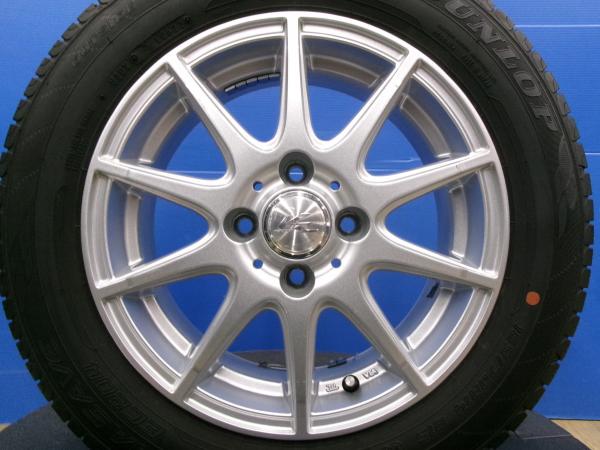 【楽天市場】【送料無料】165/70R14 ダンロップ ENASAVE EC204 2022年製 アルミホイール 14インチ ホイールセット ...