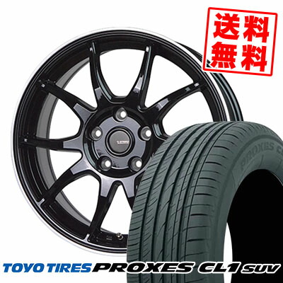 【楽天市場】215/60R17 96H トーヨー タイヤ PROXES CL1 SUV G-SPEED P-06 サマータイヤホイール4本セット 【取付対象】：タイヤプライス館