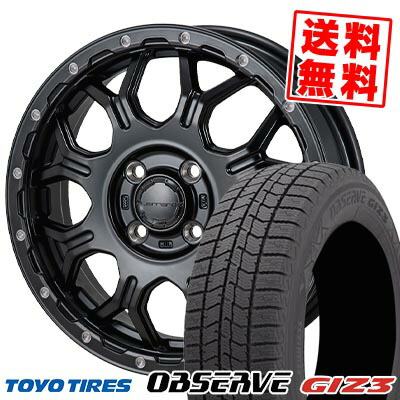 【楽天市場】165/60R15 77Q トーヨータイヤ OBSERVE GIZ3 HI-BLOCK Jerrard スタッドレスタイヤホイール4本セット 【取付対象】：タイヤプライス館