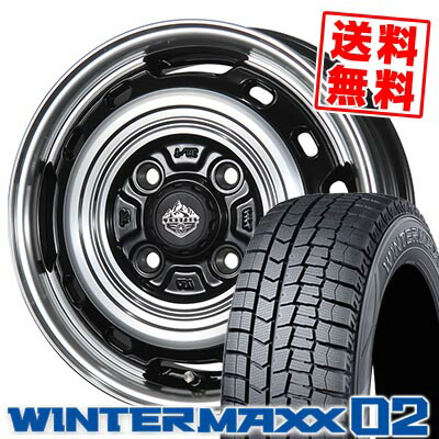 【楽天市場】165/55R15 75Q ダンロップ WINTER MAXX 02 WM02 LANDFOOT XFG スタッドレスタイヤホイール4本セット 【取付対象】：タイヤプライス館