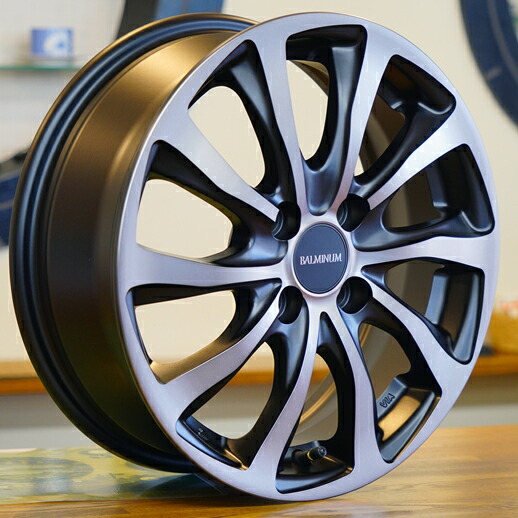 【楽天市場】【アルミホイール単品4本価格】【16インチ】【BRIDGESTONE BALMINUM T10】【ブリヂストン バルミナT10】 CODE:31117610【16X6.0J 4穴 ...