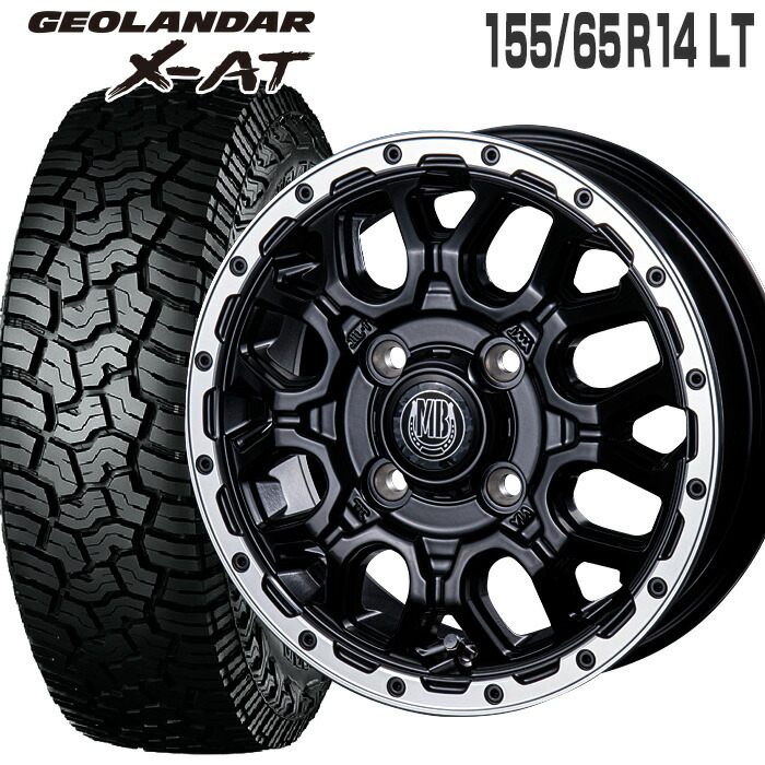 【楽天市場】ジオランダー X-AT G016 155/65R14 78/75 LT ヨコハマ YOKOHAMA マッドバーン XR-800M ...