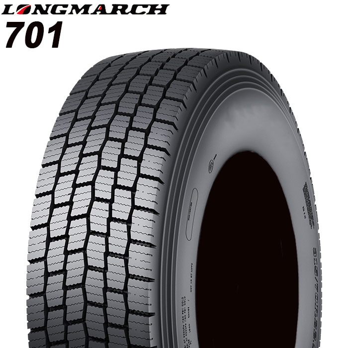 【楽天市場】【2024年製】 LONGMARCH 11R22.5 148/145J 16PR 701 ナナマルイチ ロングマーチ トラック ...