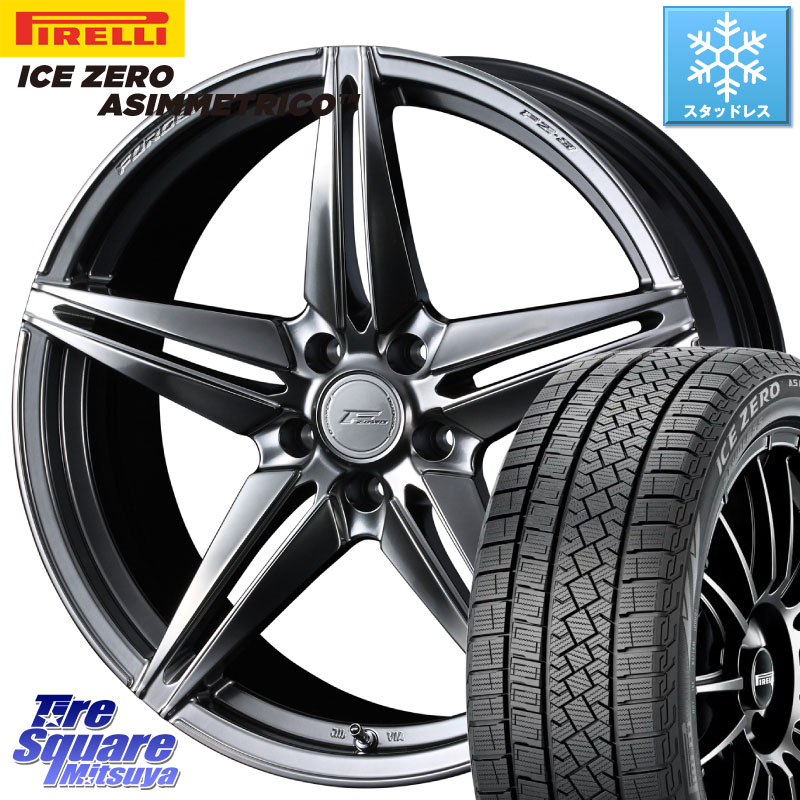 【楽天市場】ピレリ ICE ZERO ASIMMETRICO スタッドレス ミツヤ 235/60R18 WEDS F ZERO FZ-3 FZ3 鍛造 FORGED ホイール18インチ 18 ...