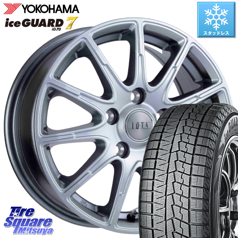 【楽天市場】YOKOHAMA R7168 ice GUARD7 IG70 アイスガード スタッドレス 225/40R18 阿部商会 TIRADO IOTA イオタ ホイール 18インチ 18 ...