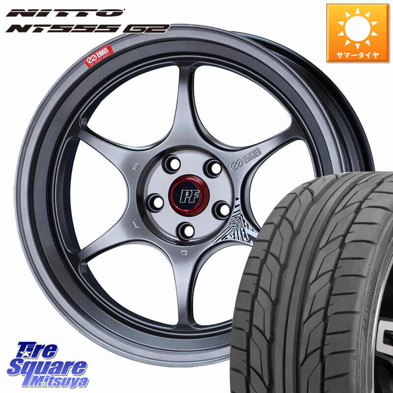 【楽天市場】ENKEI エンケイ PerformanceLine PF06 シルバー ホイール 18インチ 18 X 7.5J +48 5穴 ...