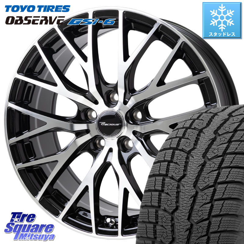 【楽天市場】TOYO OBSERVE GSi-6 Gsi6 2024年製～ スタッドレス ミツヤ 235/60R18 HotStuff Precious HM-1 V2 プレシャス ホイール ...
