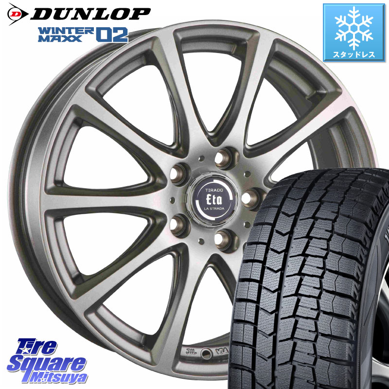 【楽天市場】DUNLOP ウィンターマックス02 WM02 CUV ダンロップ スタッドレス ミツヤ 225/55R17 阿部商会 ティラード ...